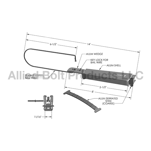 RPX FIBER RIBBON DEADEND CLAMP | Allied Bolt Products LLC