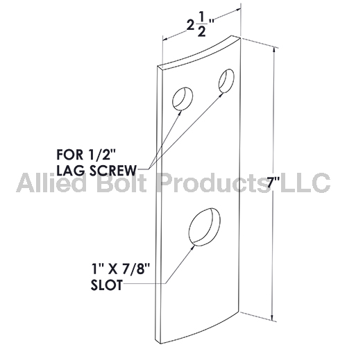 3 HOLE LIFT PLATE | Allied Bolt Products LLC