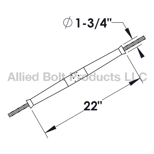 4/0 ALUMINUM CONDUCTOR SPLICE PINK | Allied Bolt Products LLC