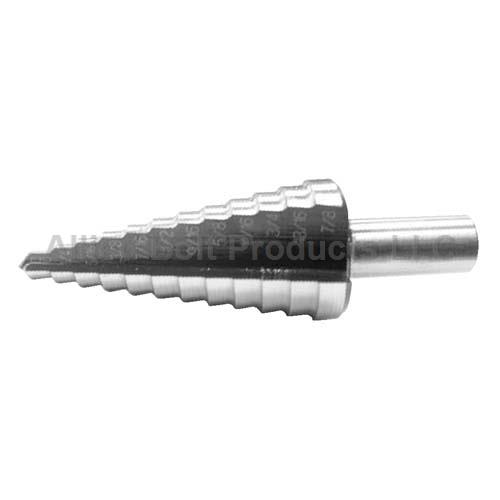 12 STEP HIGH SPEED STEEL DRILL BIT 3/16"-7/8" RANGE | Allied Bolt ...