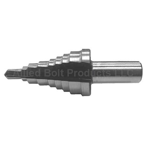 3 STEP HIGH SPEED STEEL DRILL BIT 3/8"-3/4" RANGE | Allied Bolt ...