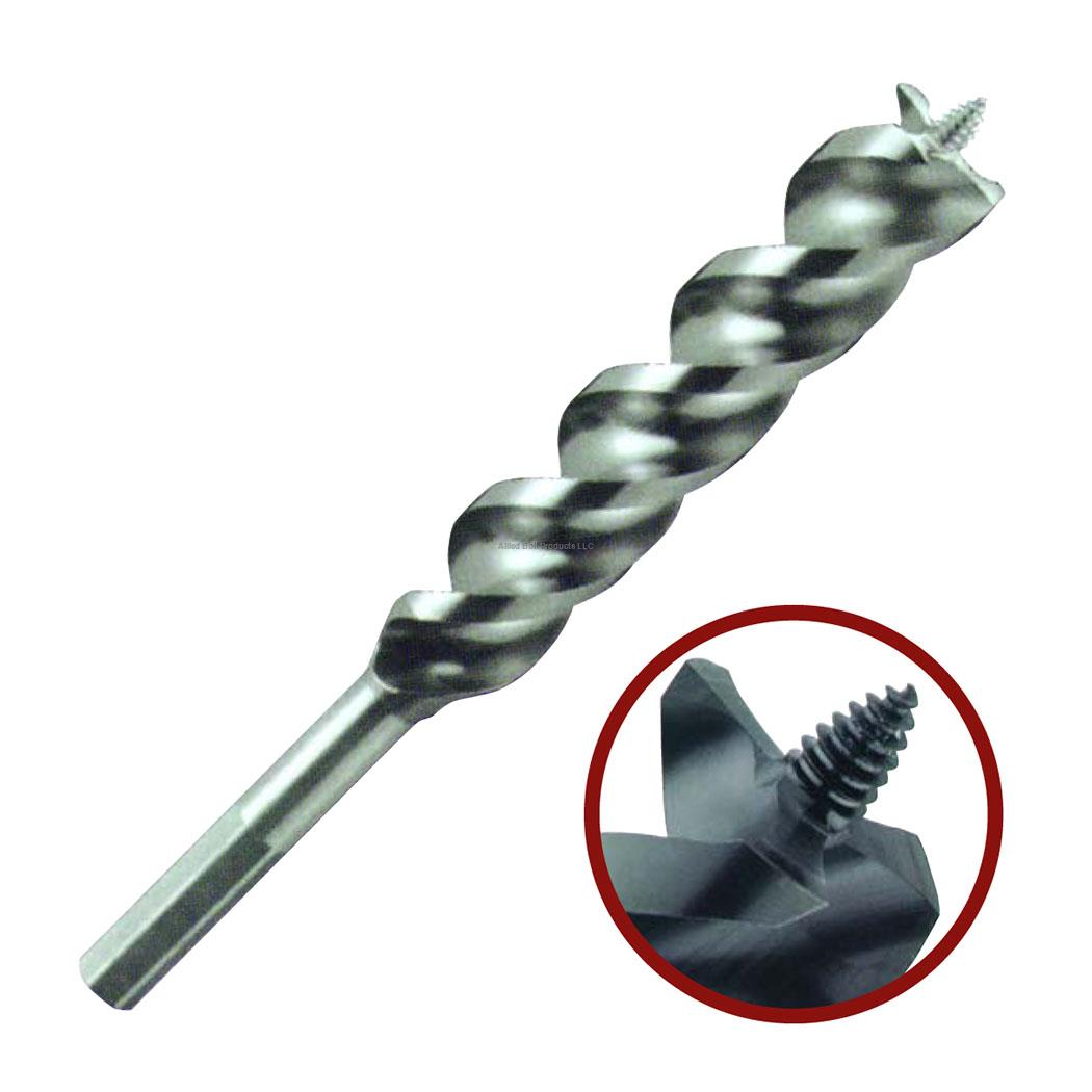 7/16" x 18" TRIPLE EDGE SHIP AUGER BIT | Allied Bolt Products LLC