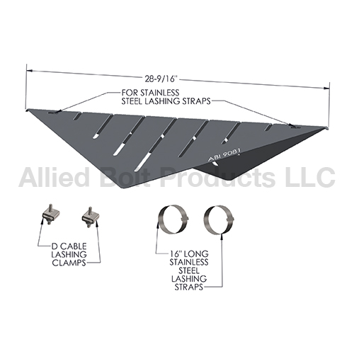 ALUMINUM CABLE DAMPER | Allied Bolt Products LLC